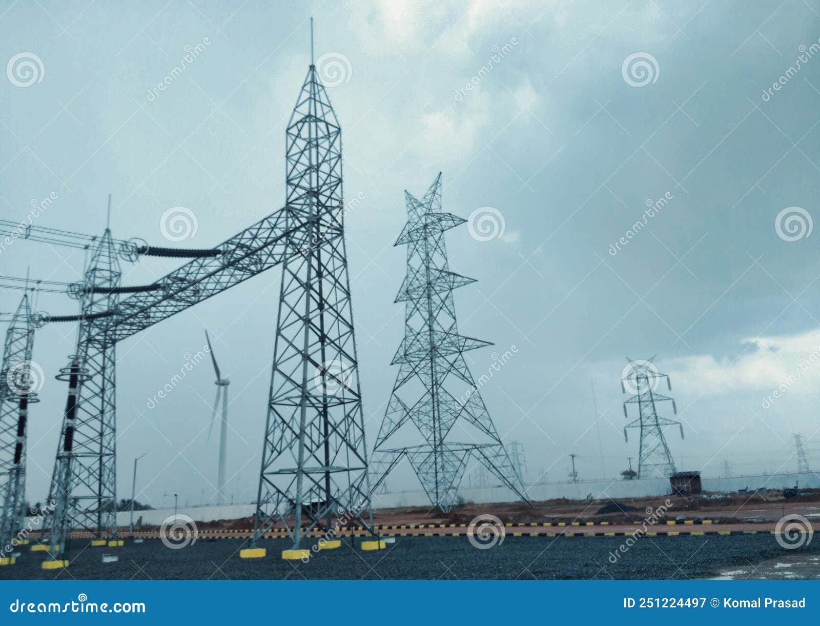 220KV Kaythar Substation Tamilnadu, India Stock Image - Image of ...