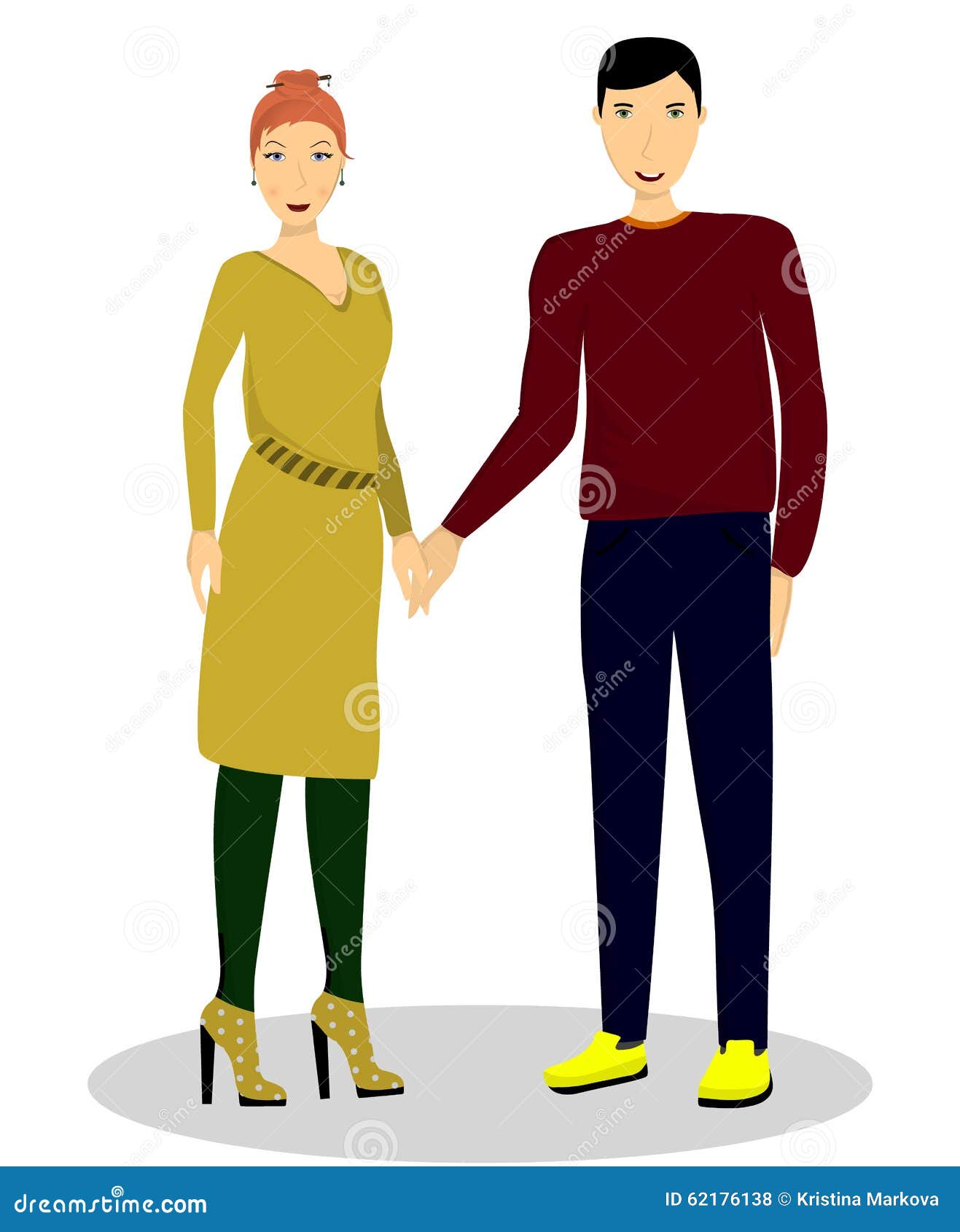 Kvinna och man vektor vektor illustrationer. Illustration av ...