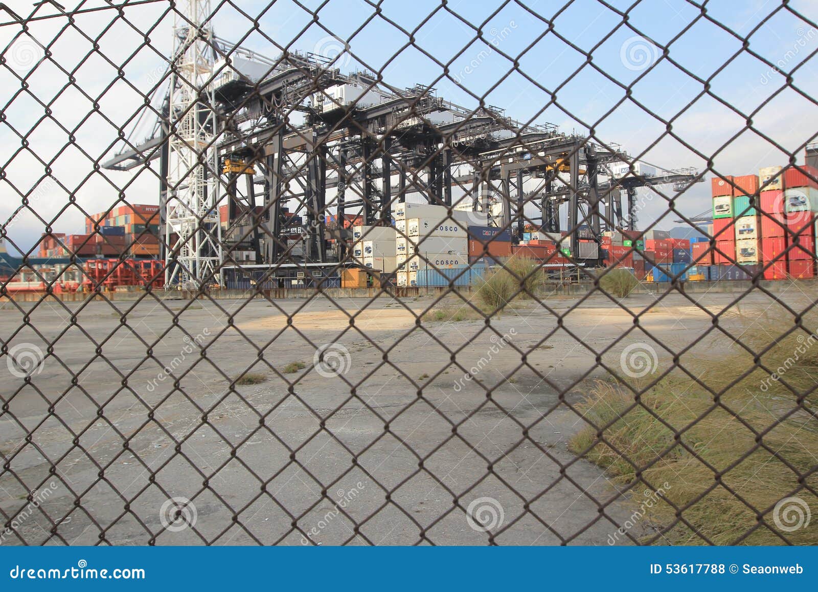 Kwai Chung Container Terminal No 8 at Hong Kong Editorial Stock Photo ...