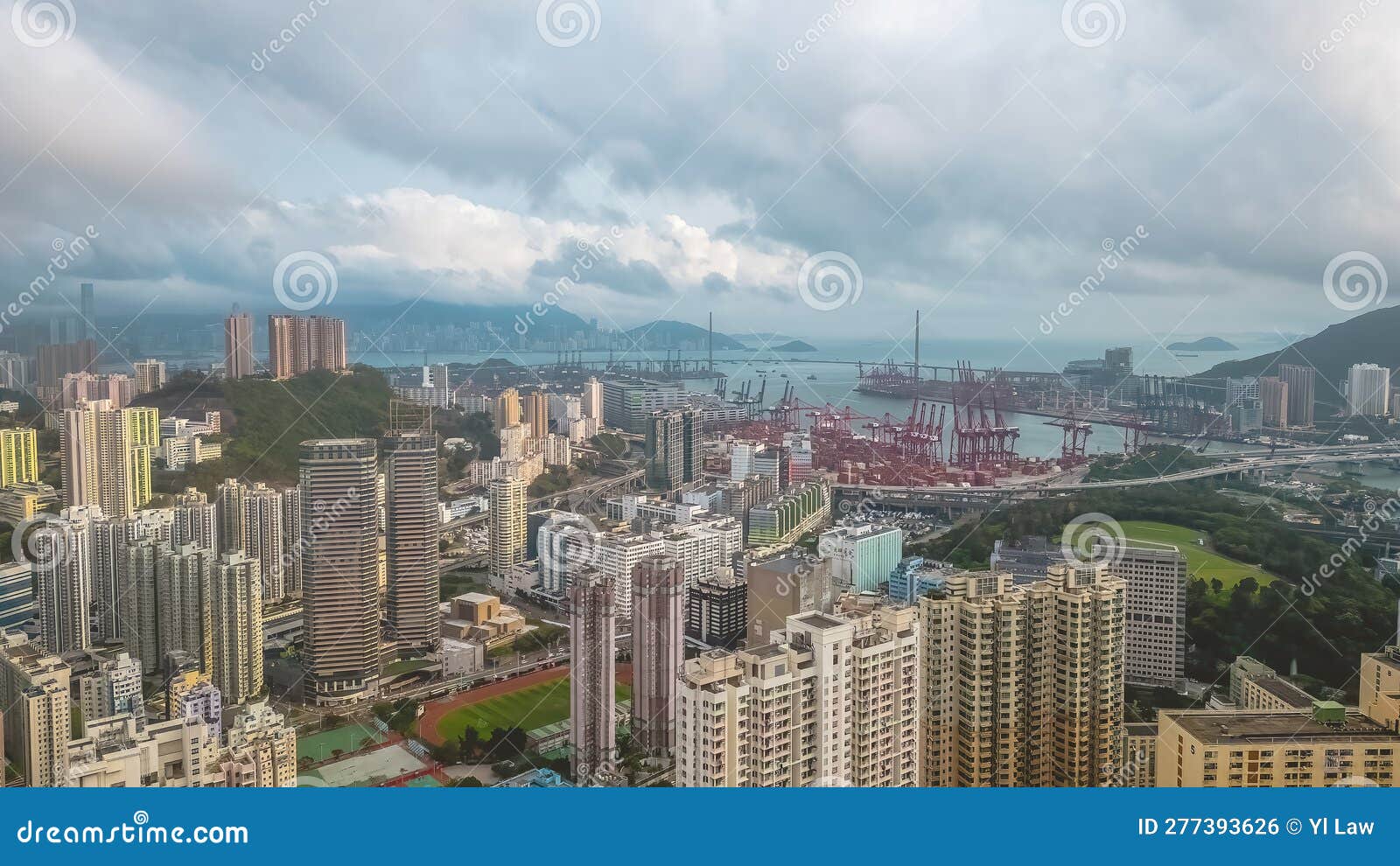 A Kwai Tsing, Container Terminals in HK ,May 6 2023 Editorial Photo ...