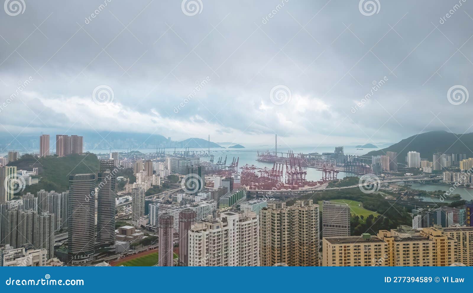 A Kwai Tsing, Container Terminals in HK ,May 6 2023 Editorial Stock ...