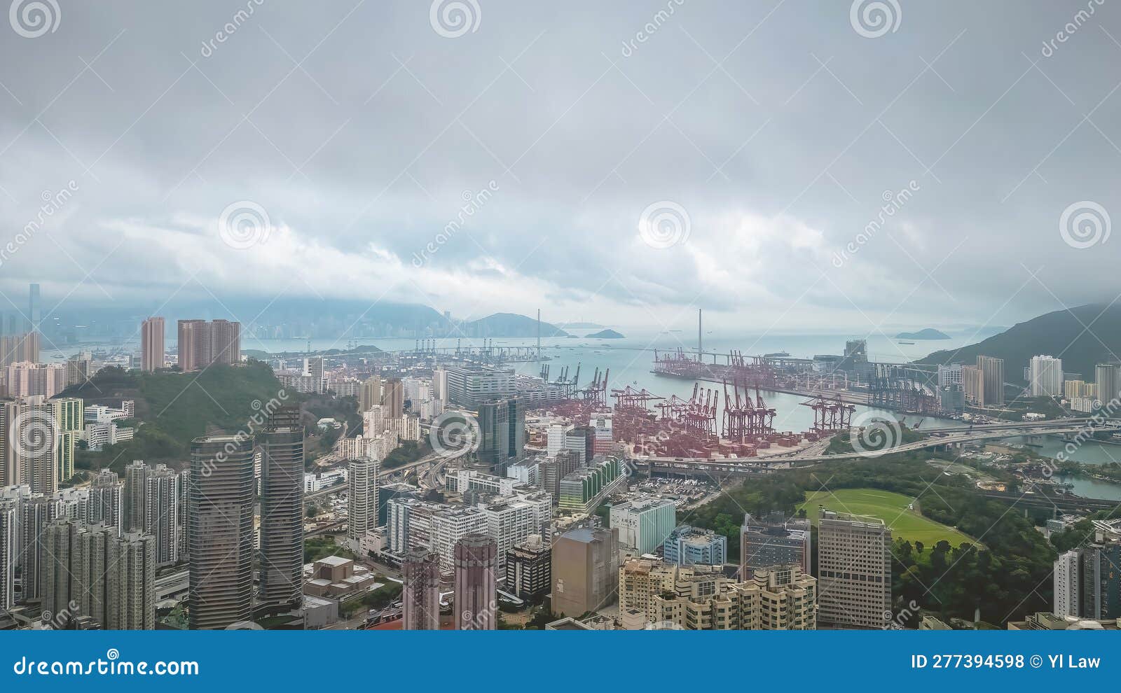 A Kwai Tsing, Container Terminals in HK ,May 6 2023 Editorial Stock ...