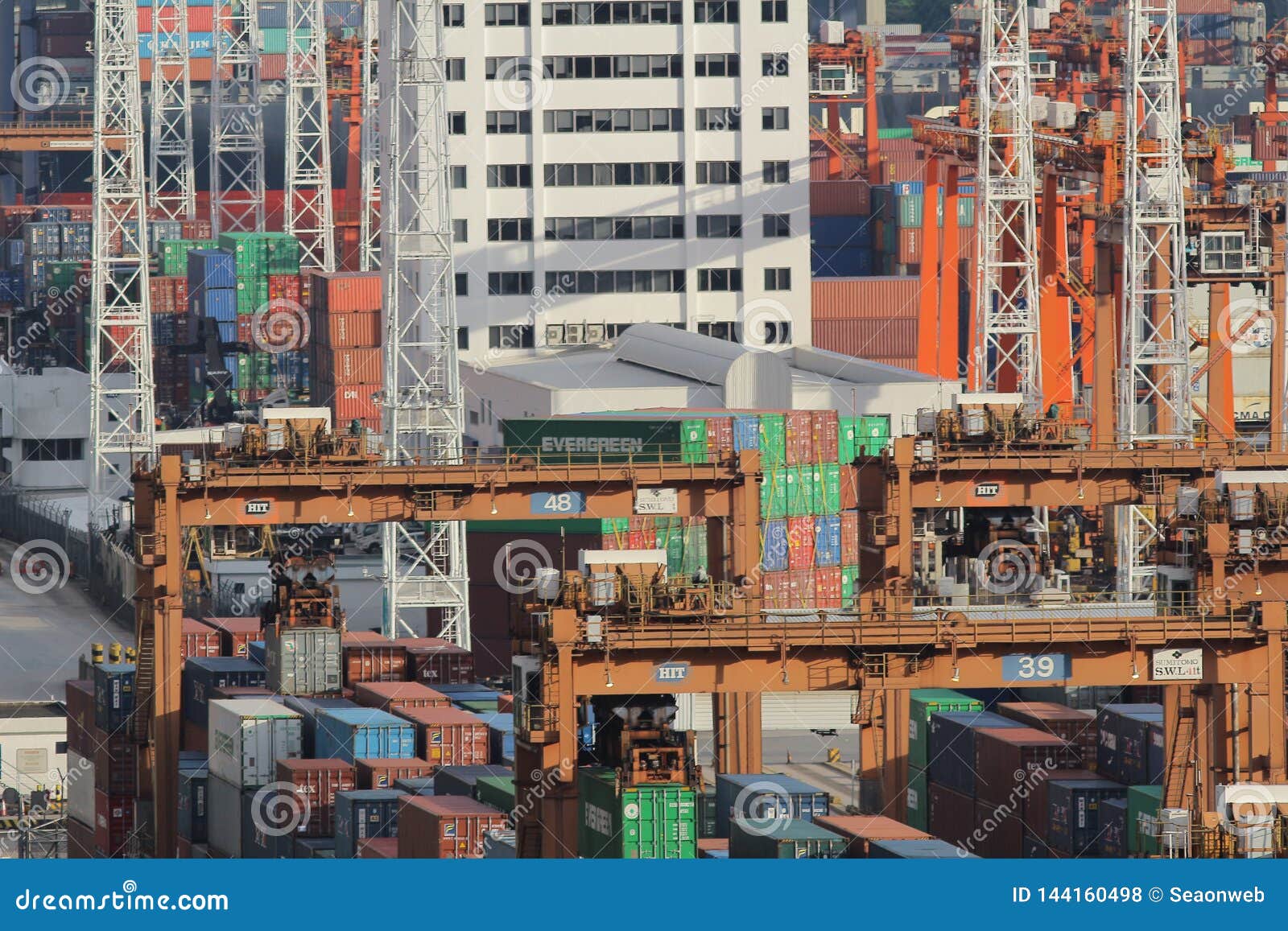 A Kwai Tsing Container Terminals , July 2014 Editorial Stock Photo ...
