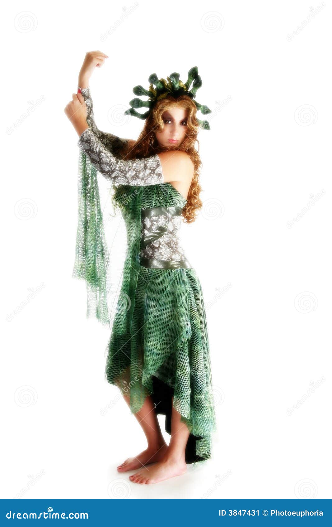 Kwal stock afbeelding. Image of mythe, kleding, halloween - 3847431