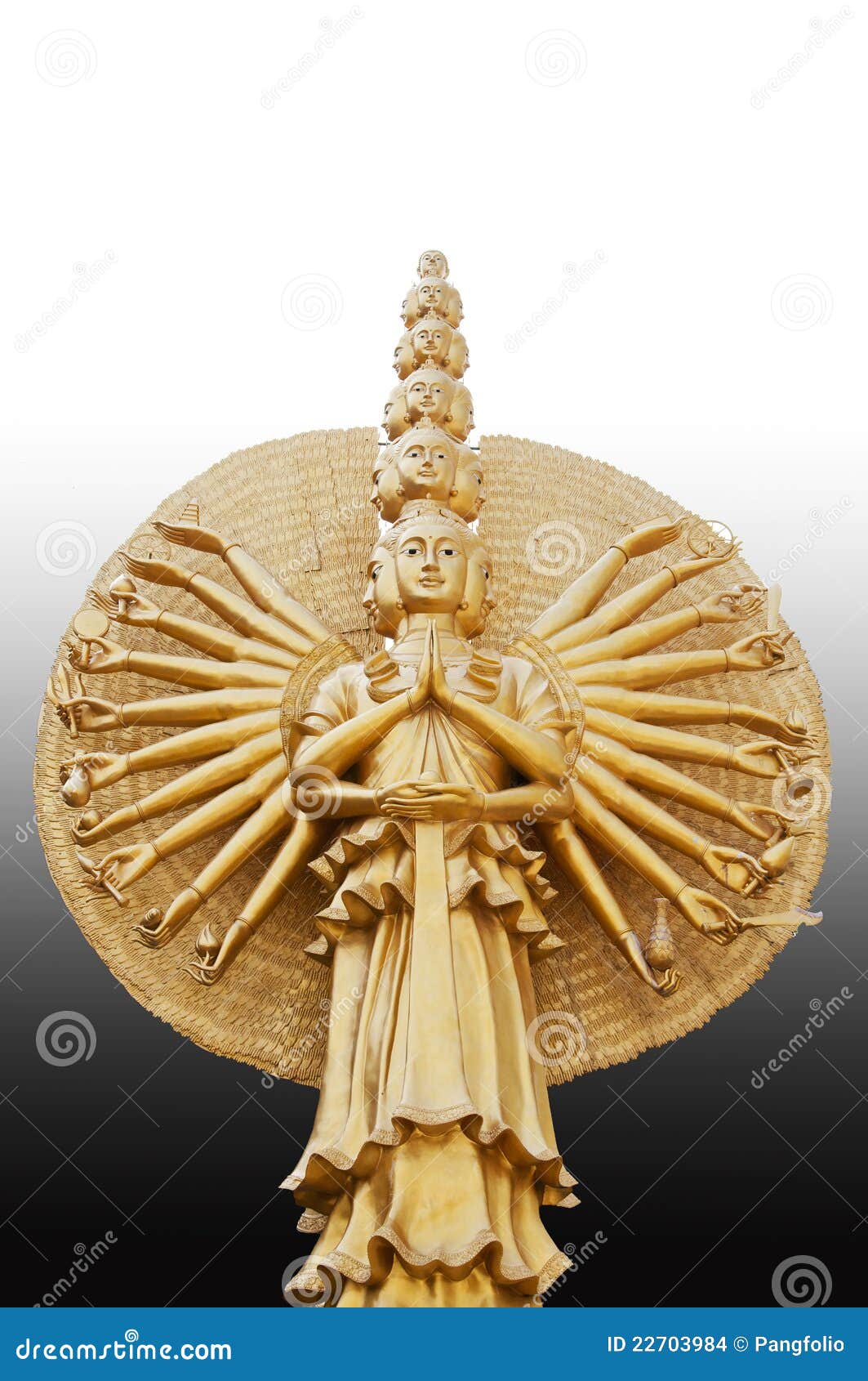 Kwan Yin, Goddess of Mercy and Compassion Stock Photo - Image of ...