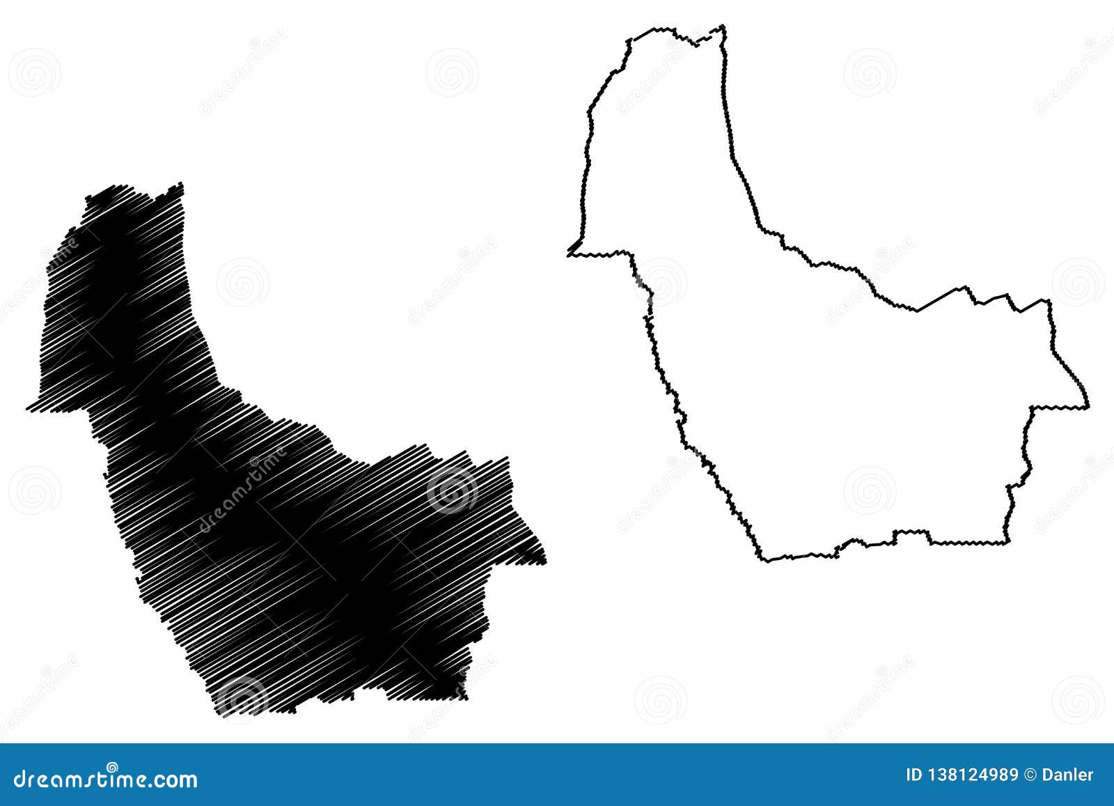 Kwango Province map vector stock vector. Illustration of continent ...