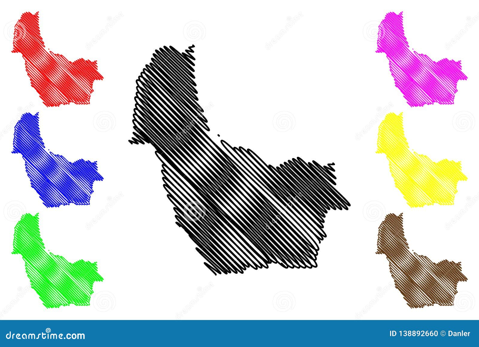 Kwango Province map vector stock vector. Illustration of national ...