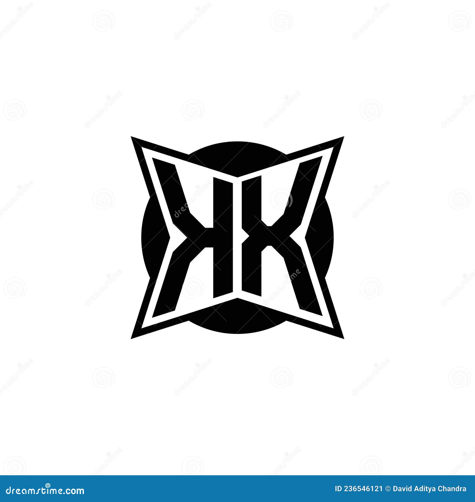KX Logo Monogram Geometric Modern Design Stock Vector - Illustration of ...