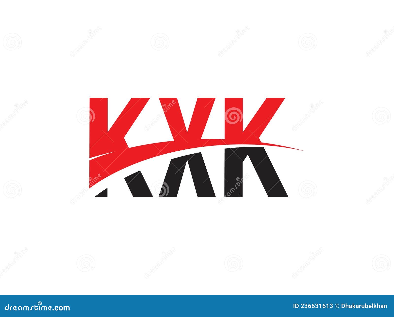 KXK Letter Initial Logo Design Stock Vector - Illustration of concept ...