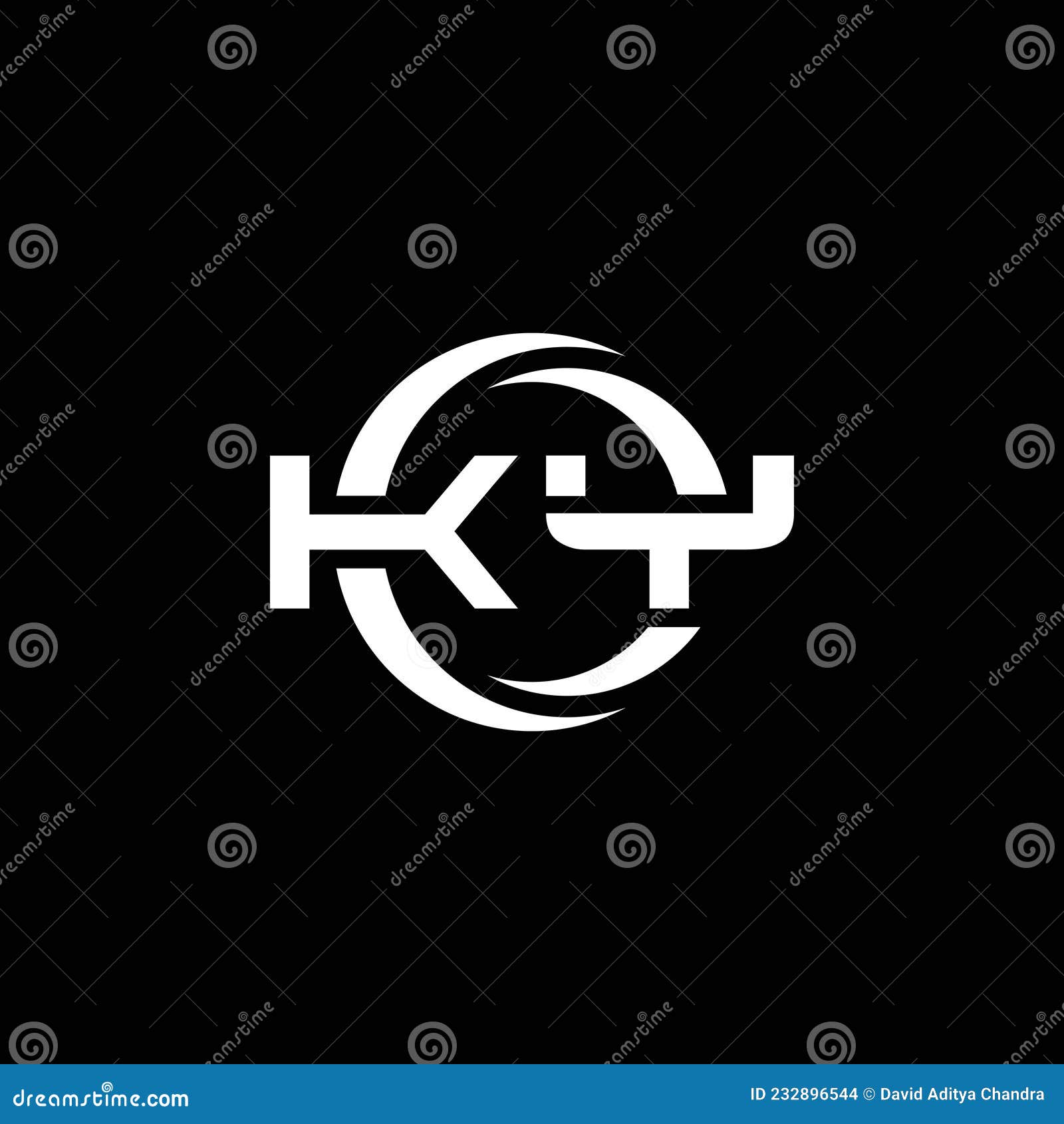 KY Logo Monogram Design Template Stock Vector - Illustration of ...