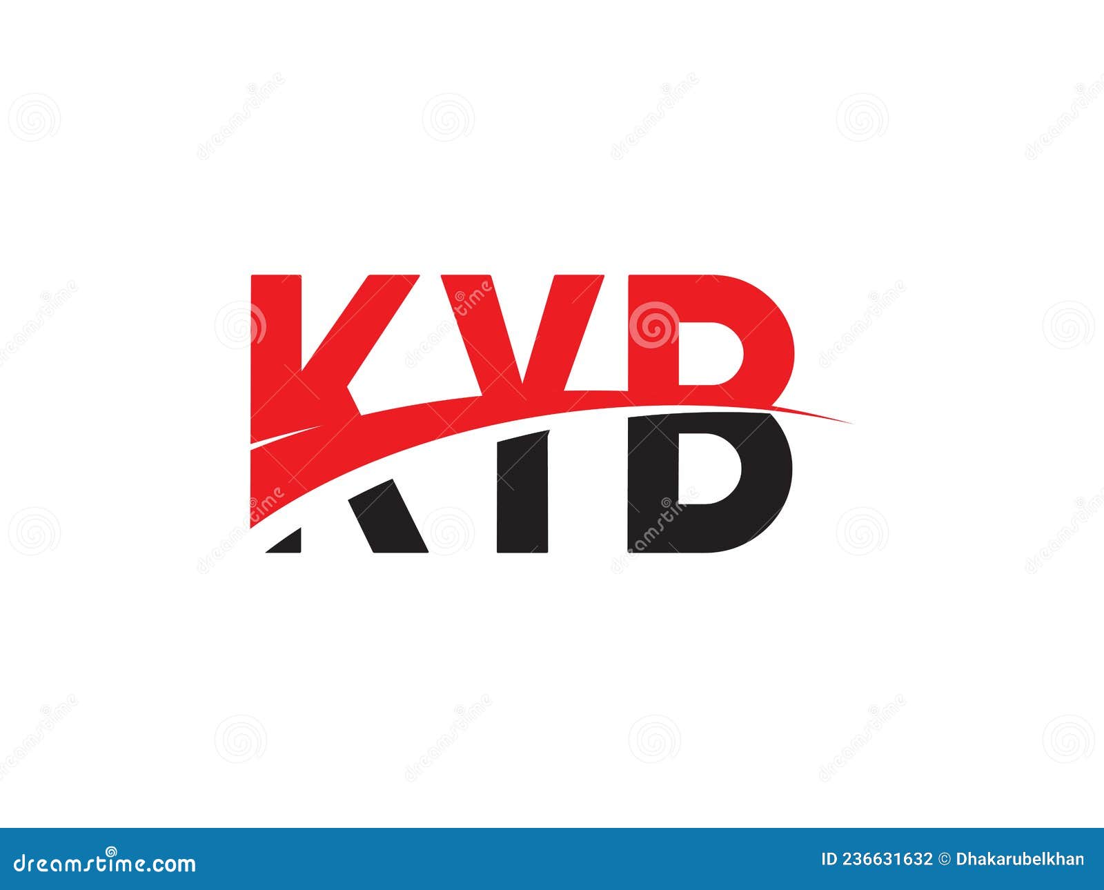 KYB Letter Initial Logo Design Stock Vector - Illustration of element ...