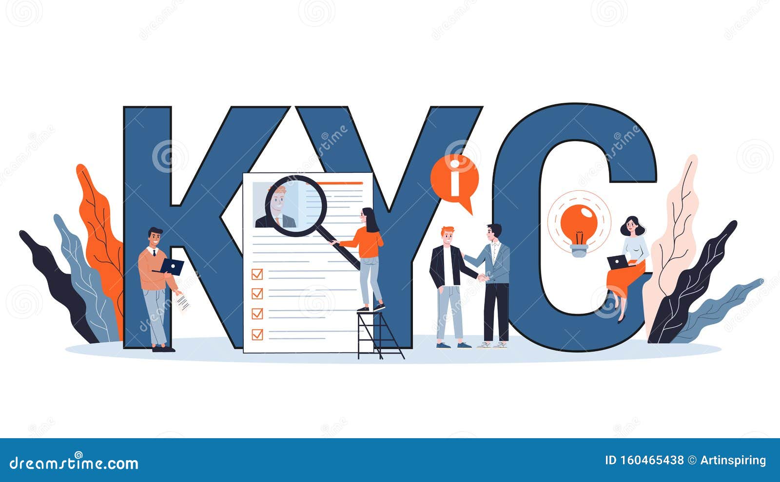 KYC or Know Your Customer Concept. Idea of Business Stock Vector ... KYC or Know Your Customer Concept. Idea of Business Stock Vector ...