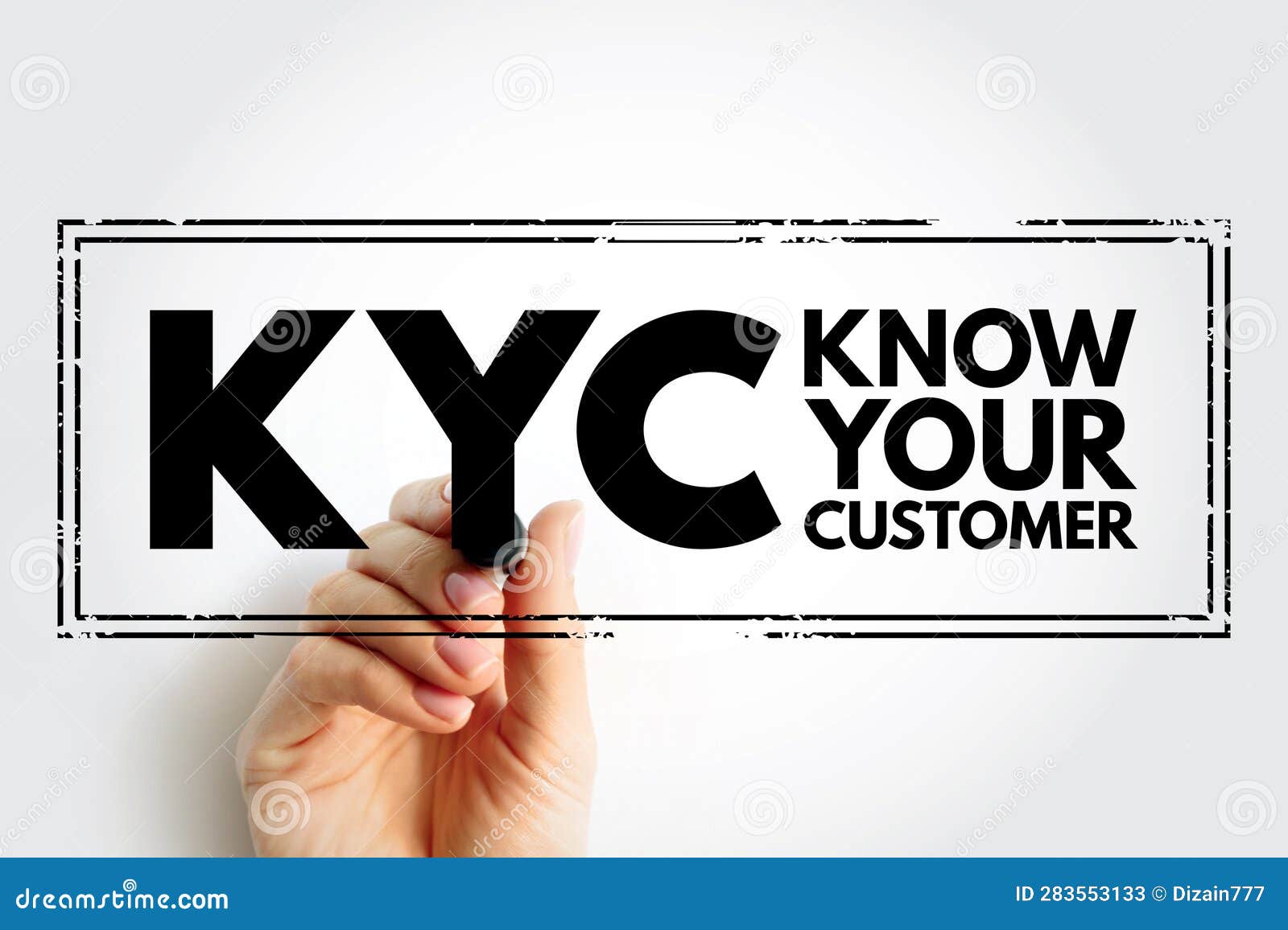 KYC Know Your Customer - Guidelines in Financial Services To Verify the ...