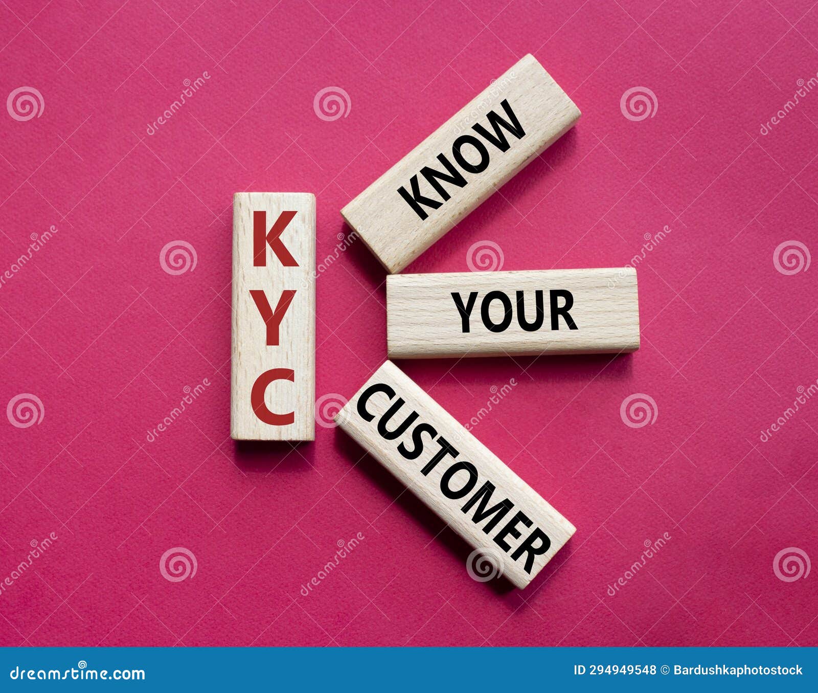 KYC - Know Your Customer. Wooden Cubes With Word KYC. Beautiful Red ... KYC - Know Your Customer. Wooden Cubes With Word KYC. Beautiful Red ...