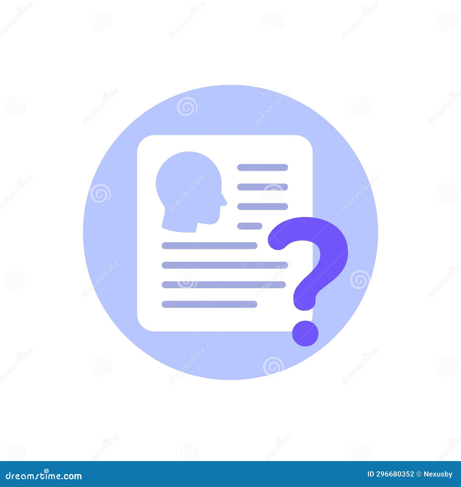 KYC, Verify Identity Icon, Know Your Customer Stock Illustration ...