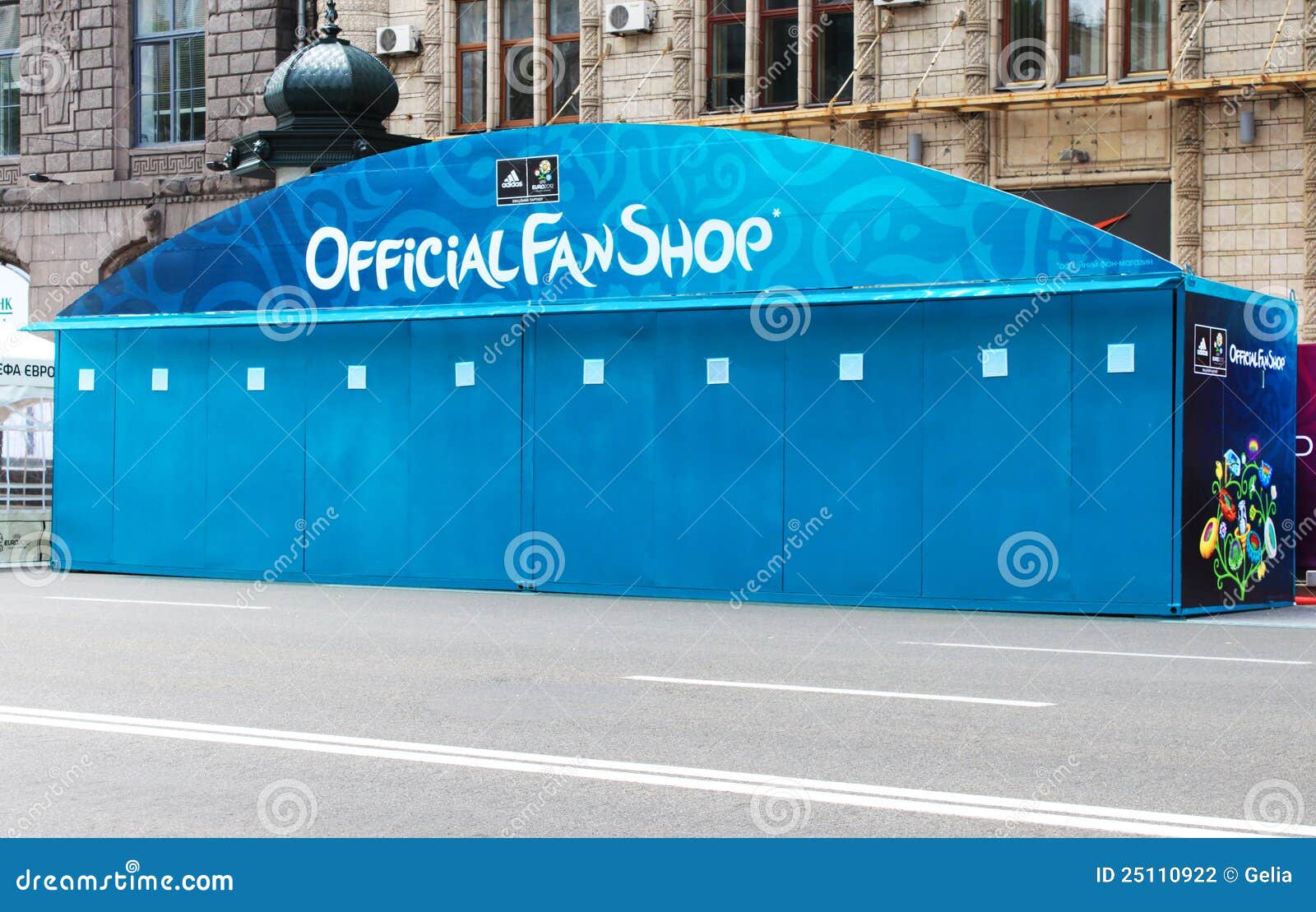 Kyiv is Establishing Fan Zone and Fan Shops Editorial Photography ...