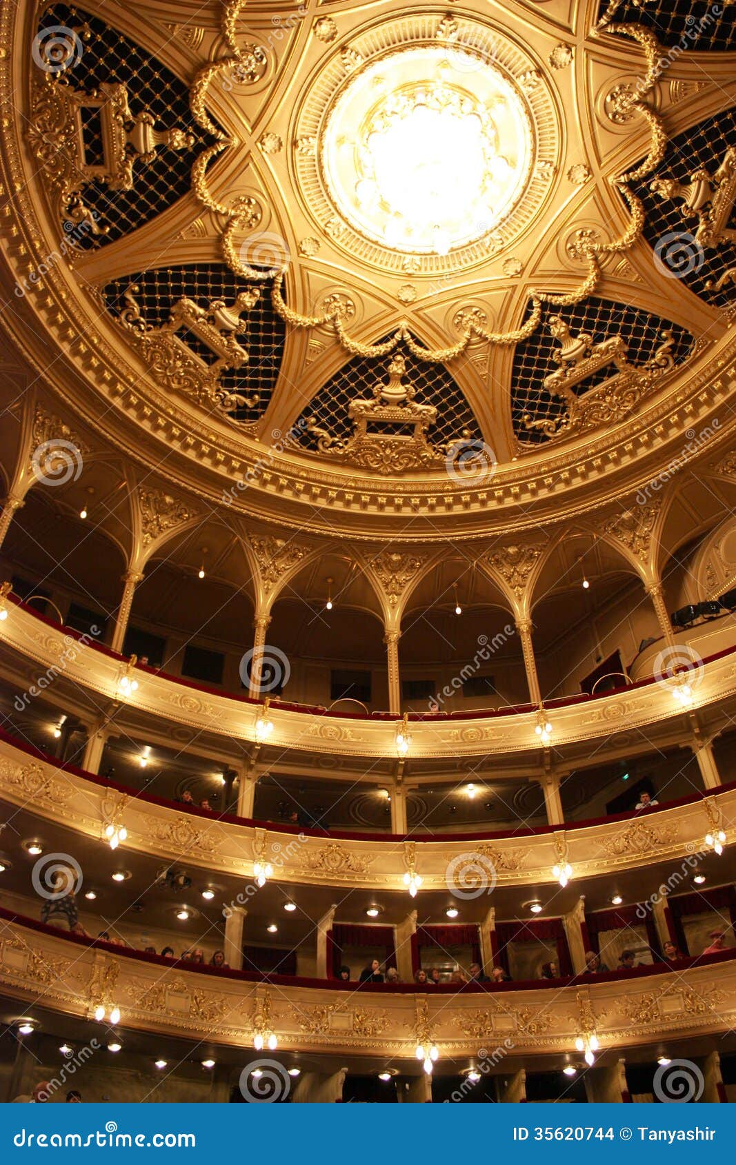 Kyiv Opera house stock photo. Image of interior, scene - 35620744