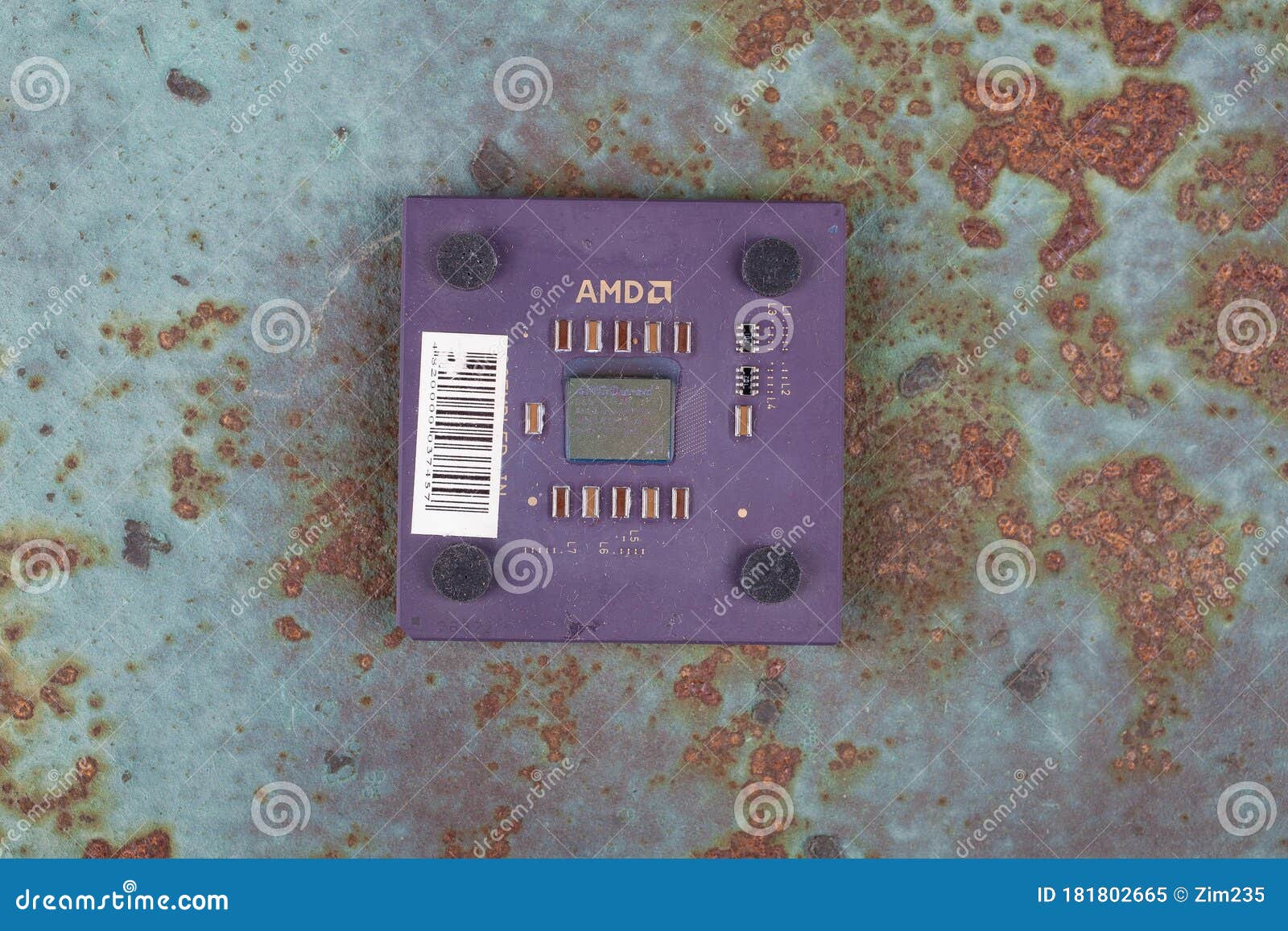 KYIV, UKRAINE - April 22, 2020. AMD Duron Processor Editorial Image ...