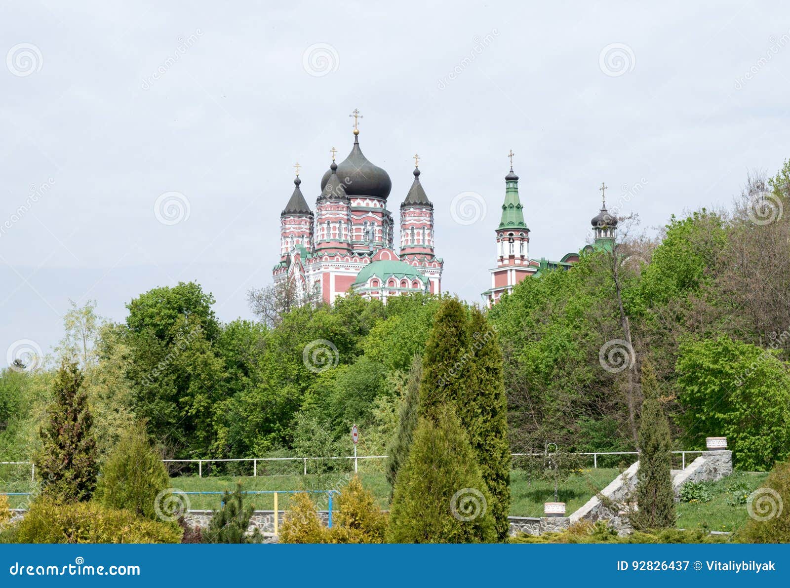 KYIV, UKRAINE - April 30: Feofania Abbey Editorial Photography - Image ...