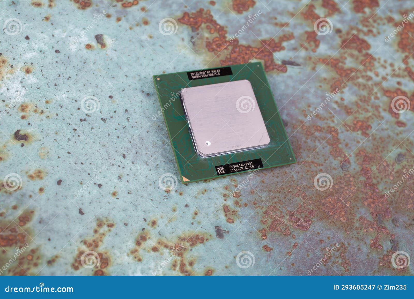 KYIV, UKRAINE - April 22, 2020. Intel Celeron 1000 Processor Editorial ...