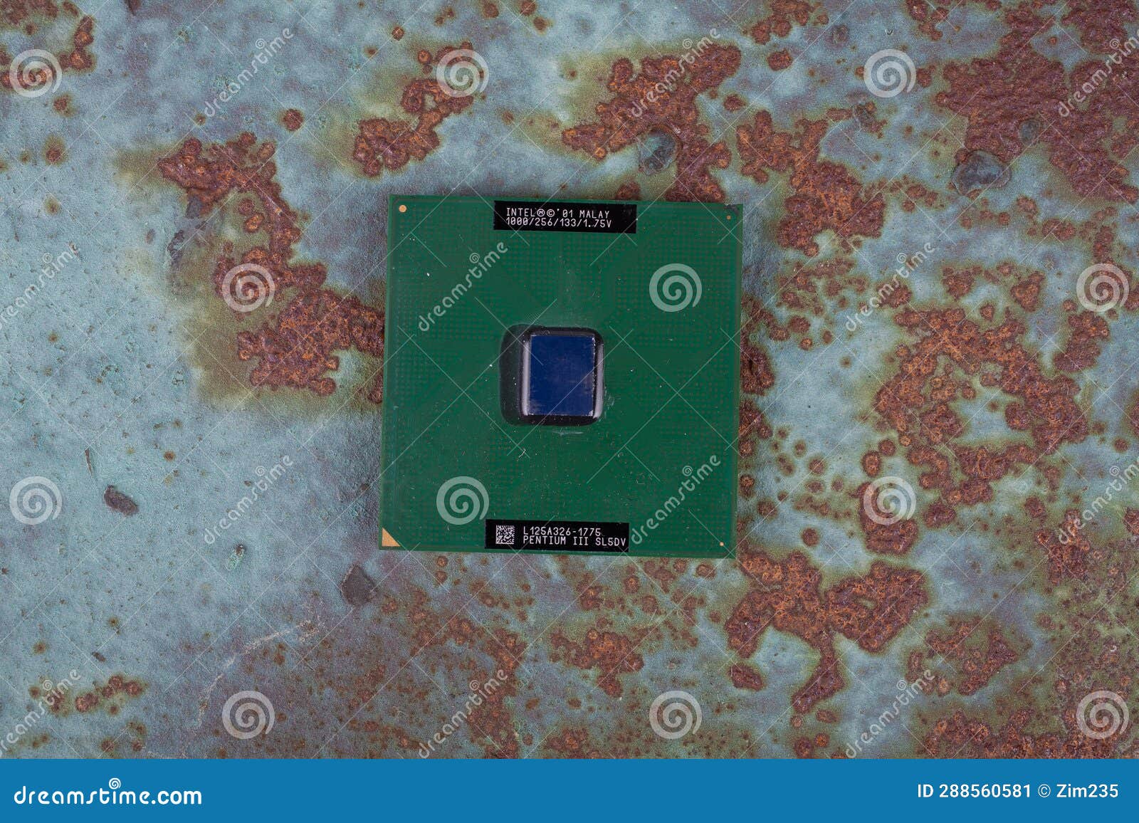 KYIV, UKRAINE - April 22, 2020. Intel Pentium III Processor Editorial ...