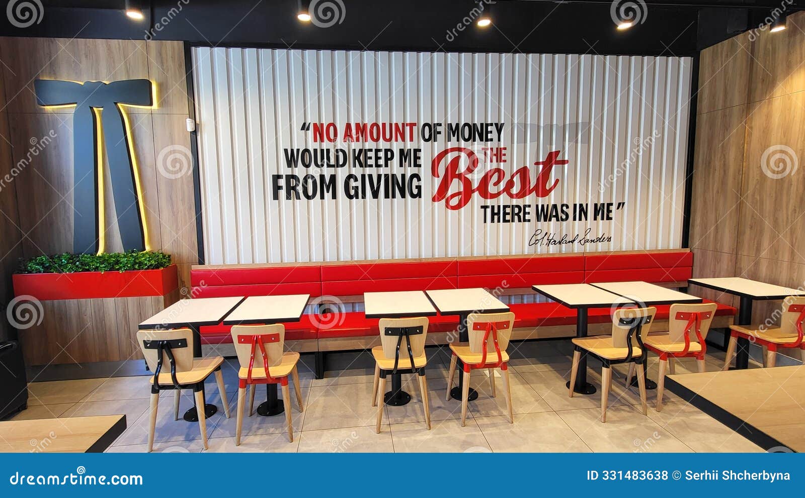 Kyiv, Ukraine August 19, 2024: View Inside the KFC Restaurant ...