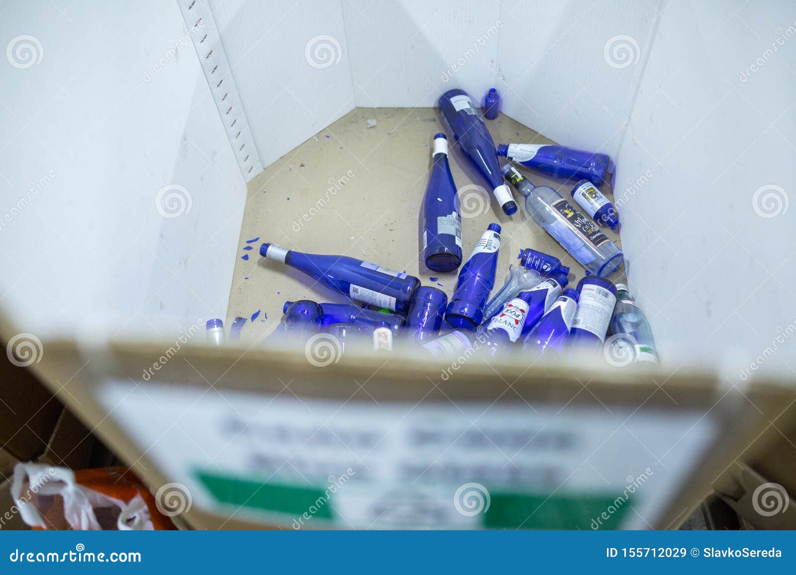 KYIV, UKRAINE - DEC 04: Sorting Recyclables. Volunteers Eco-activists Sort Paper Waste at the ...