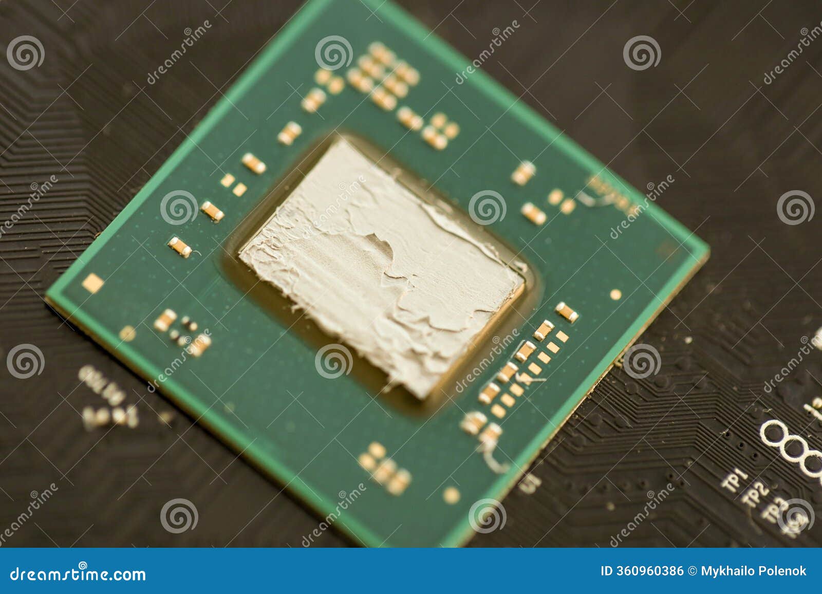FinFET Transistor. 3D Model Compare The Size And Area. Illustration For ...