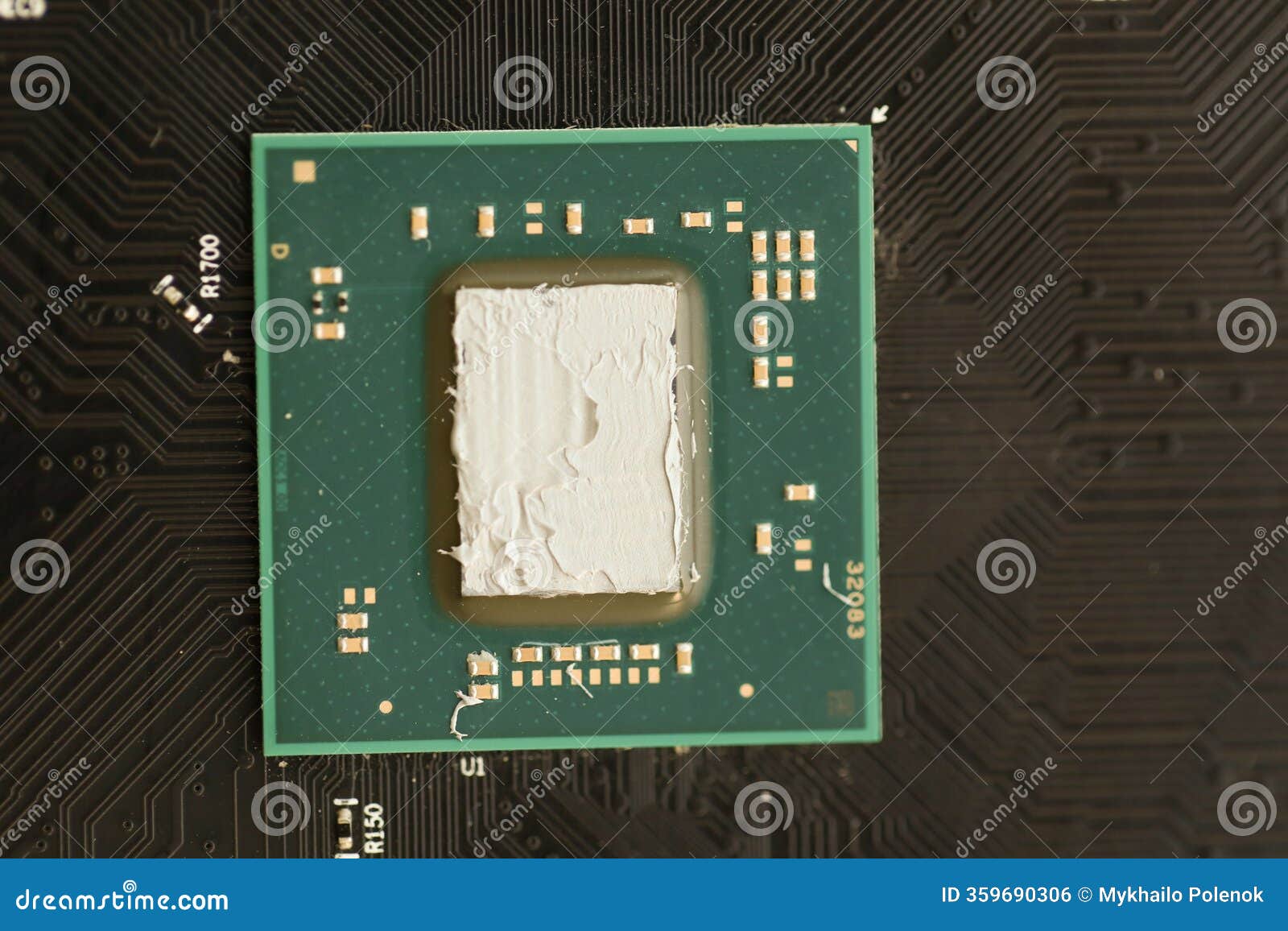 FinFET Transistor Structure. Side View. Fin Field-effect Transistor Is ...