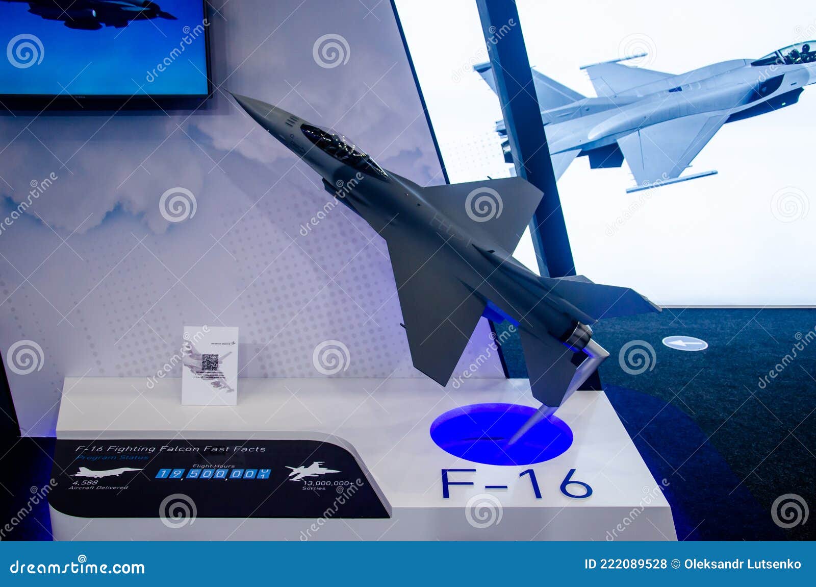 Kyiv, Ukraine - Jun 16, 2021: Lockheed Martin Exhibition Stand Design ...