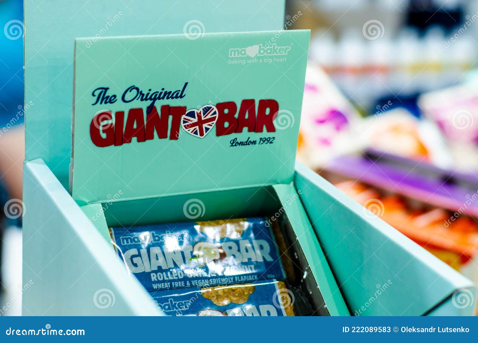 Kyiv, Ukraine - Jun 16, 2021: Ma Baker Giant Bar Editorial Stock Photo ...