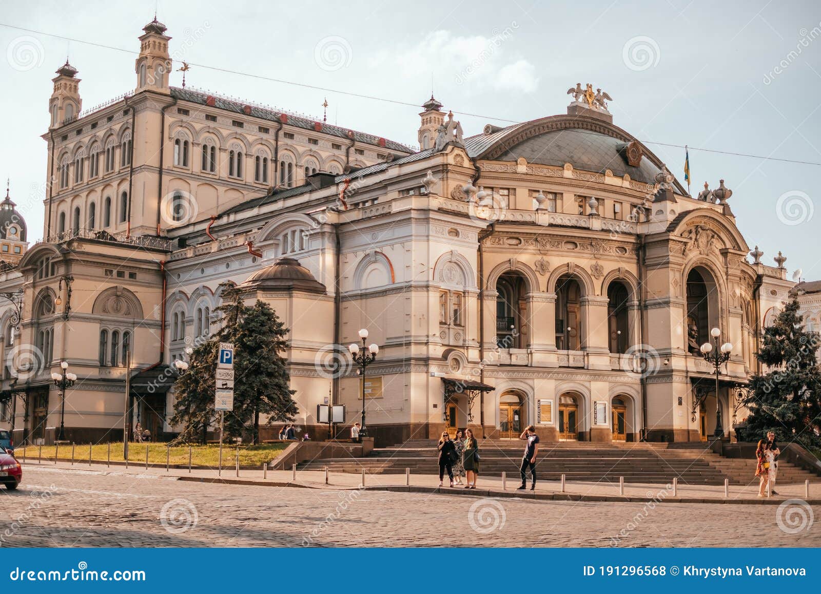 National Opera of Ukraine in Kyiv Editorial Stock Photo - Image of ...