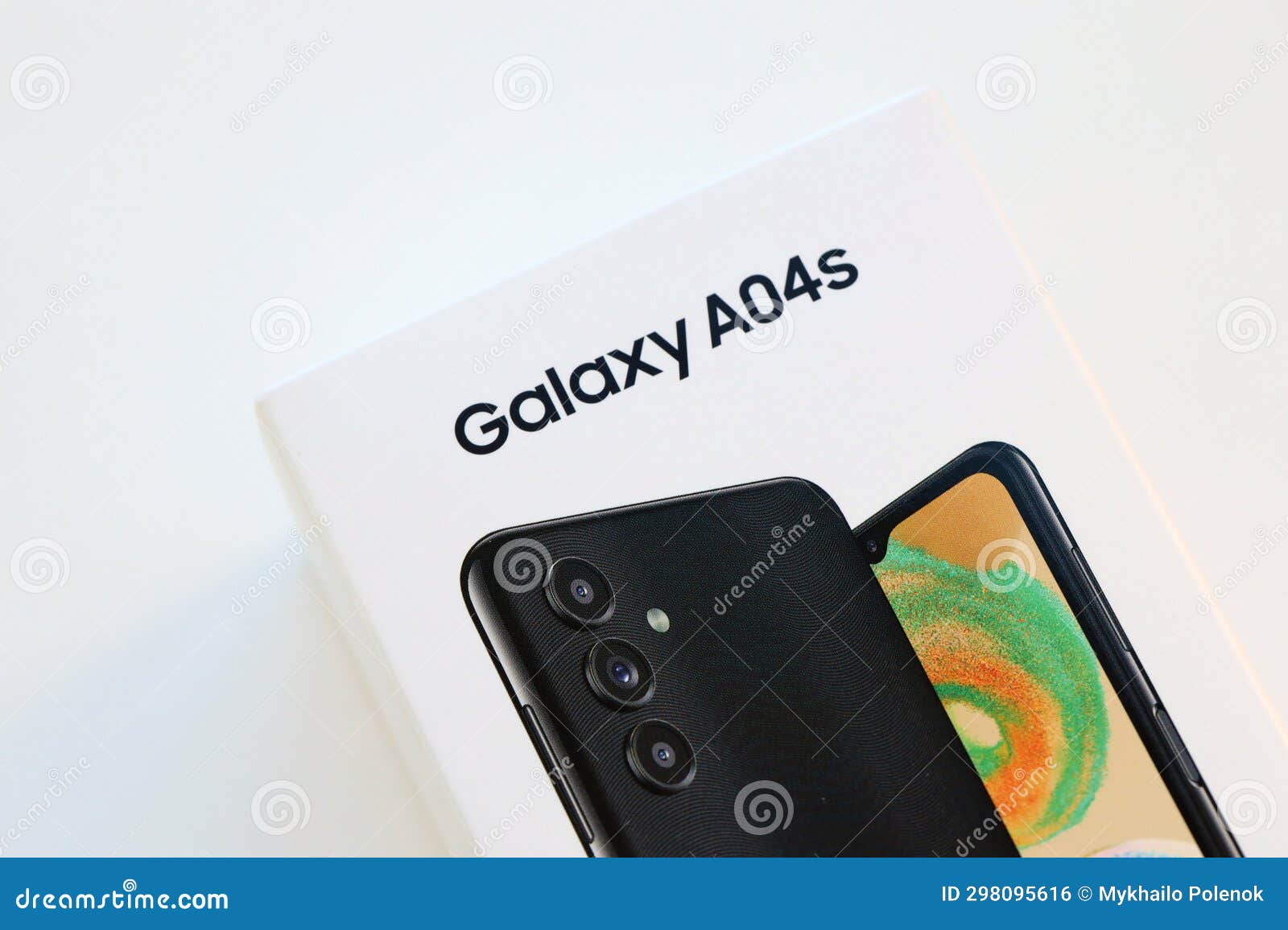KYIV, UKRAINE - 4 MAY, 2023: Samsung Galaxy A04 Android Smartphone Has ...