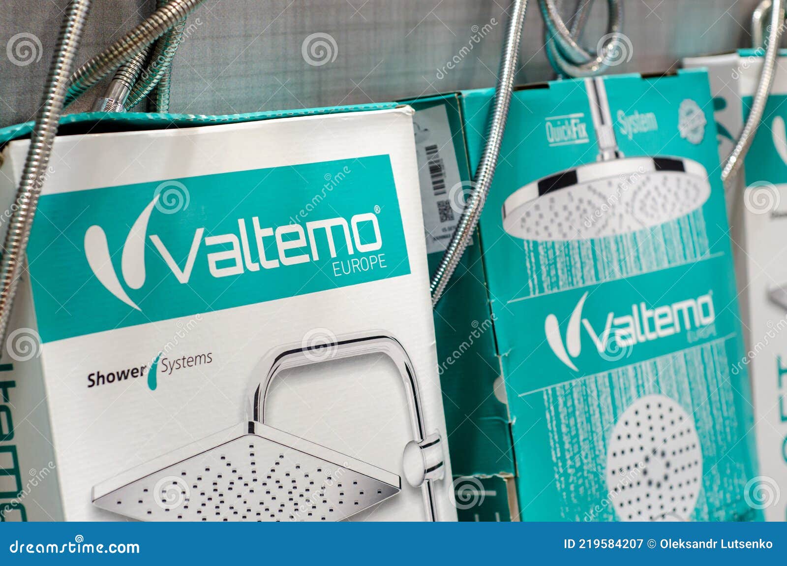 Kyiv, Ukraine - May 18, 2021: VALTEMO Shower Systems Editorial ...
