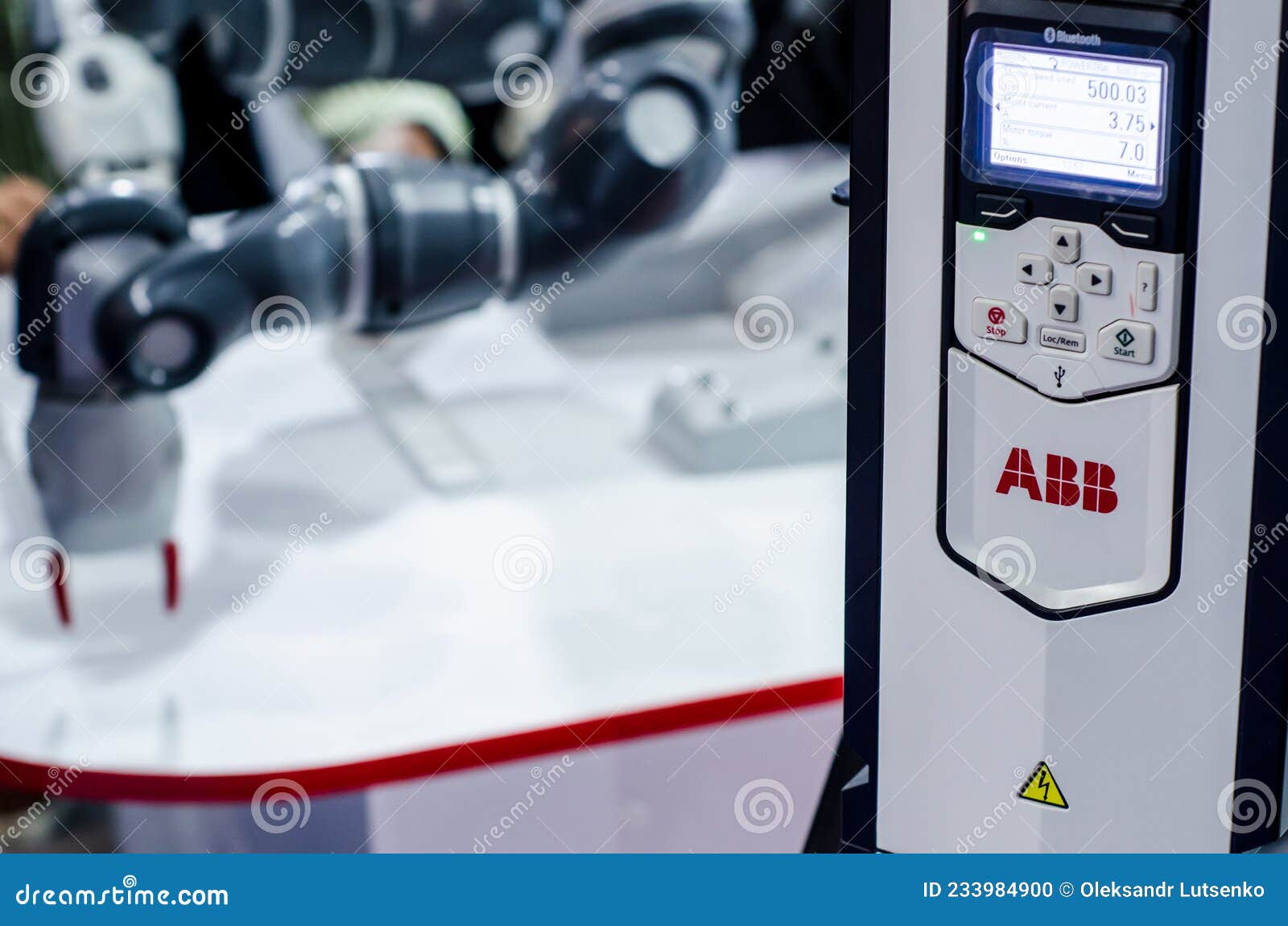Kyiv, Ukraine - October 20, 2021: ABB Wall-mounted Single Drive ...