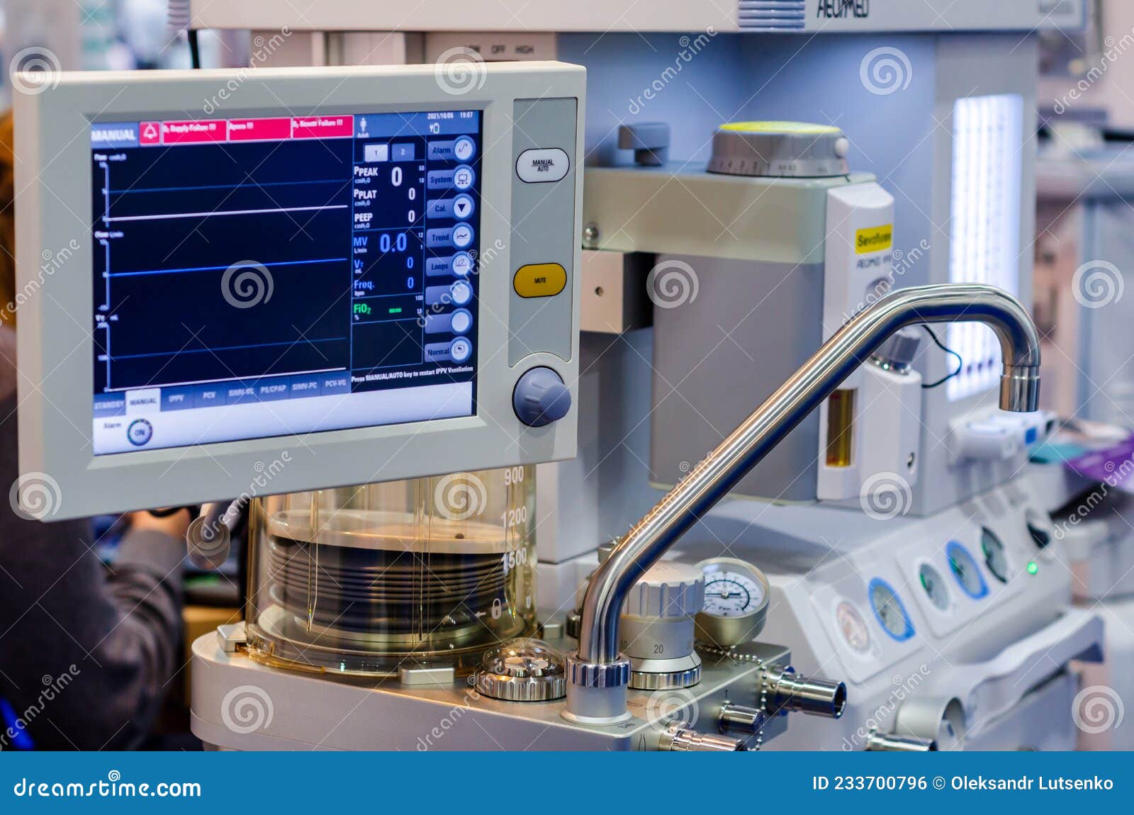 Kyiv, Ukraine - October 06, 2021: Aeonmed Anesthesia Machine Editorial ...