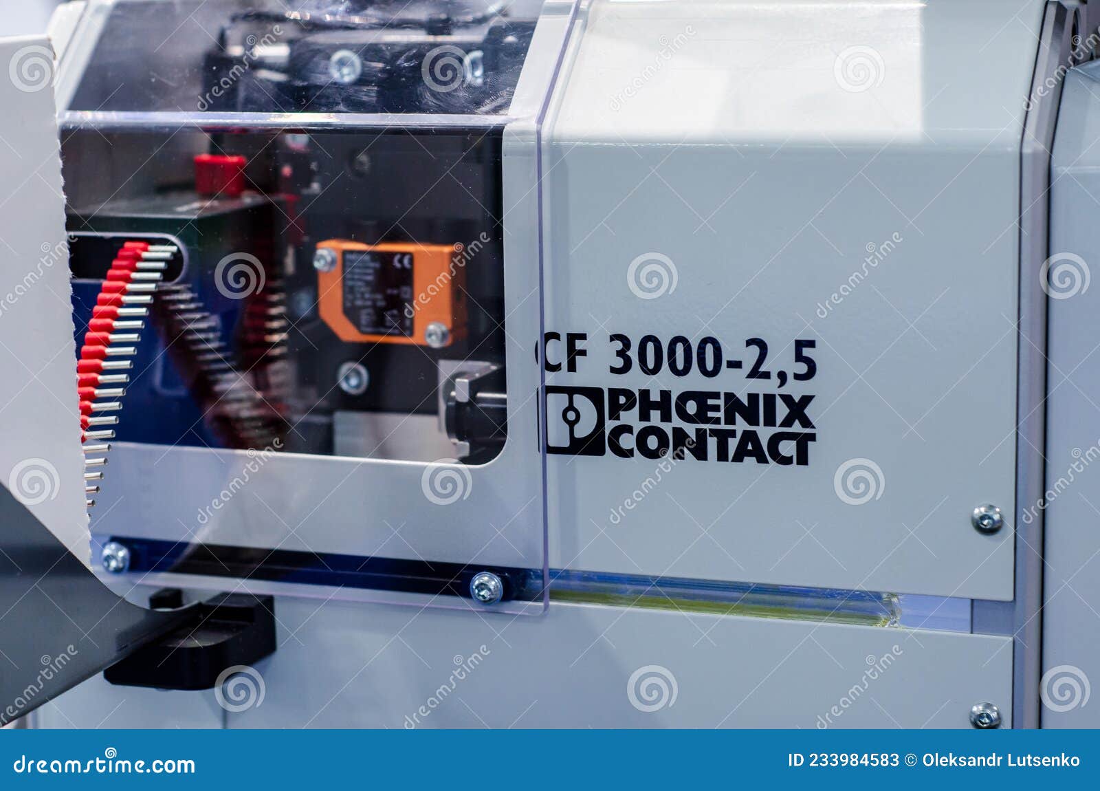 Kyiv, Ukraine - October 20, 2021: Phoenix Contact Electrical Crimping ...