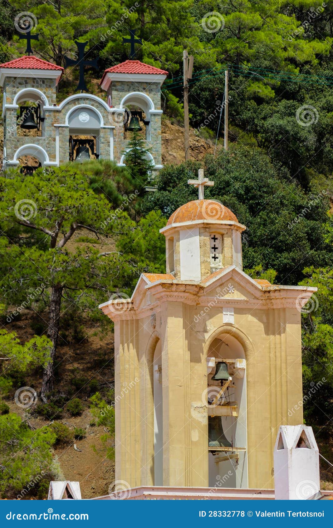 Kykkos monastery stock photo. Image of ruin, bell, culture - 28332778