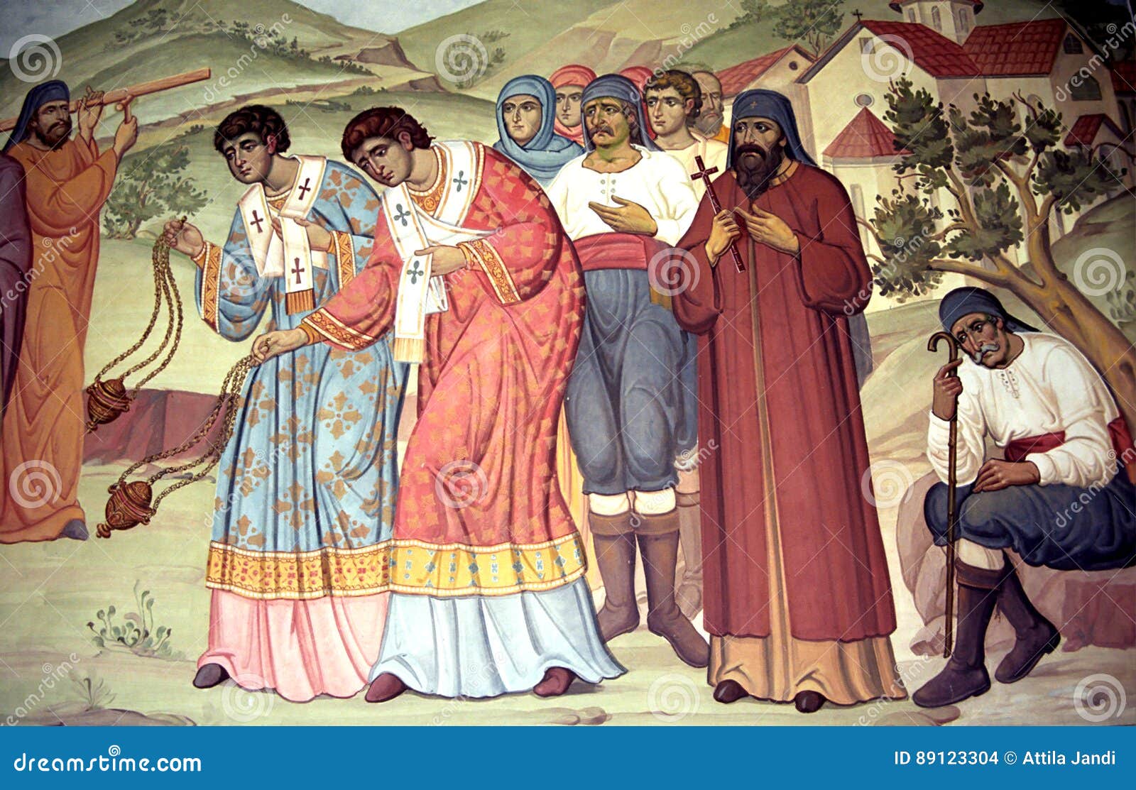 Kykkos Monastery, Cyprus editorial stock image. Image of church - 89123304