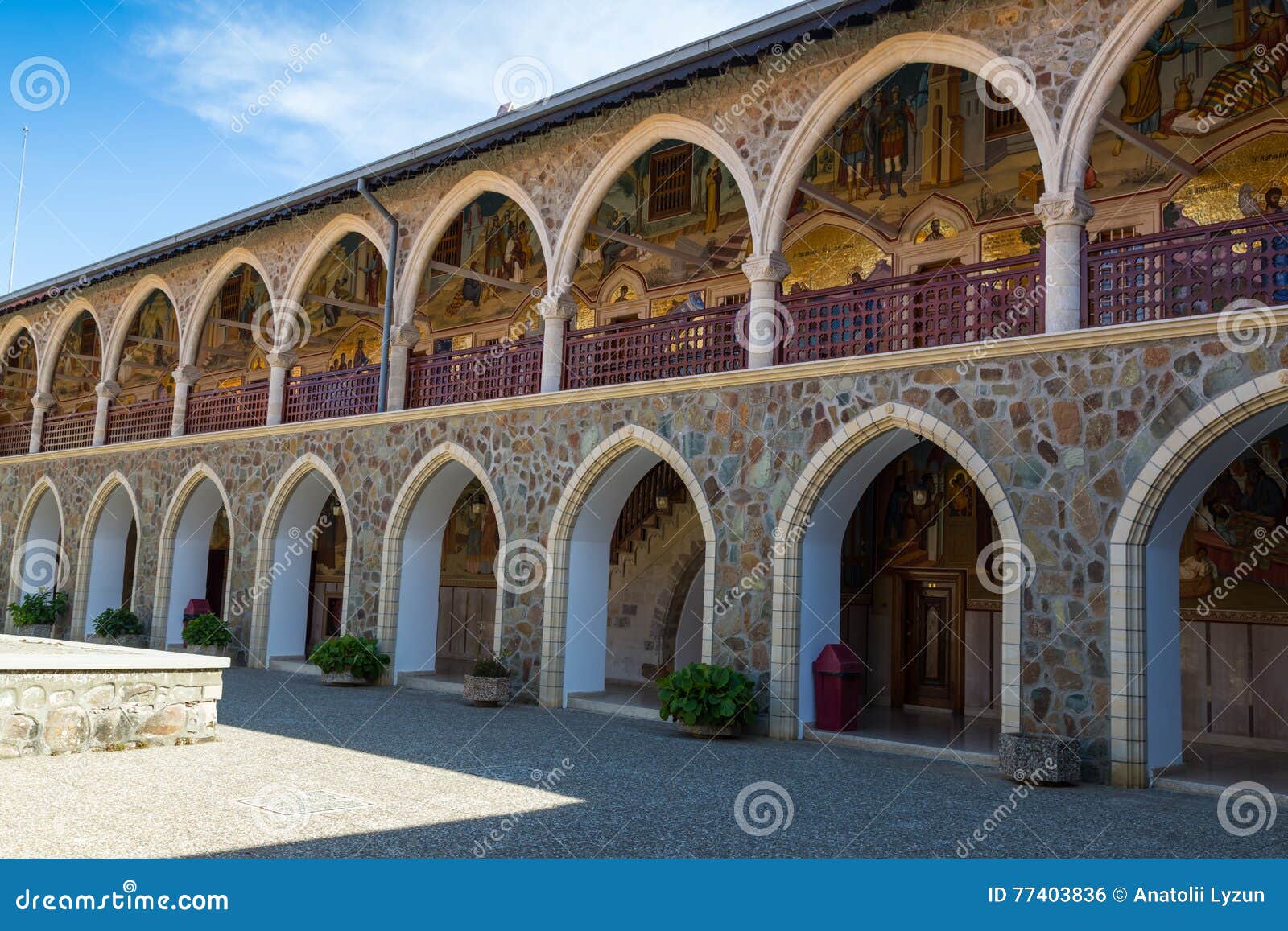Kykkos Monastery editorial photo. Image of beautiful - 77403836