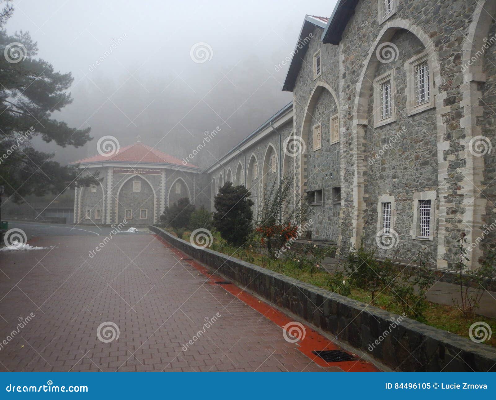 Kykkos Monastery in Troodos Mountains Stock Image - Image of ancient ...