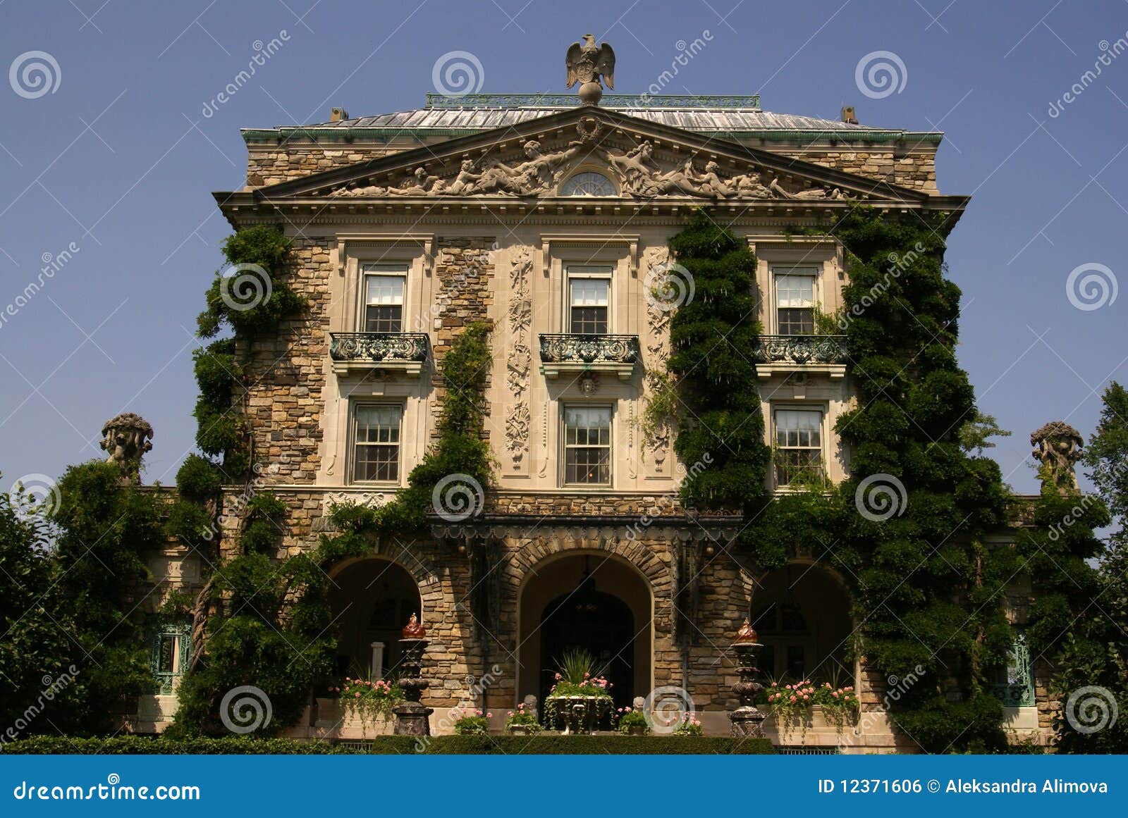 Kykuit, Rockefeller Estate, NY Stock Photo - Image of rockefeller, park ...