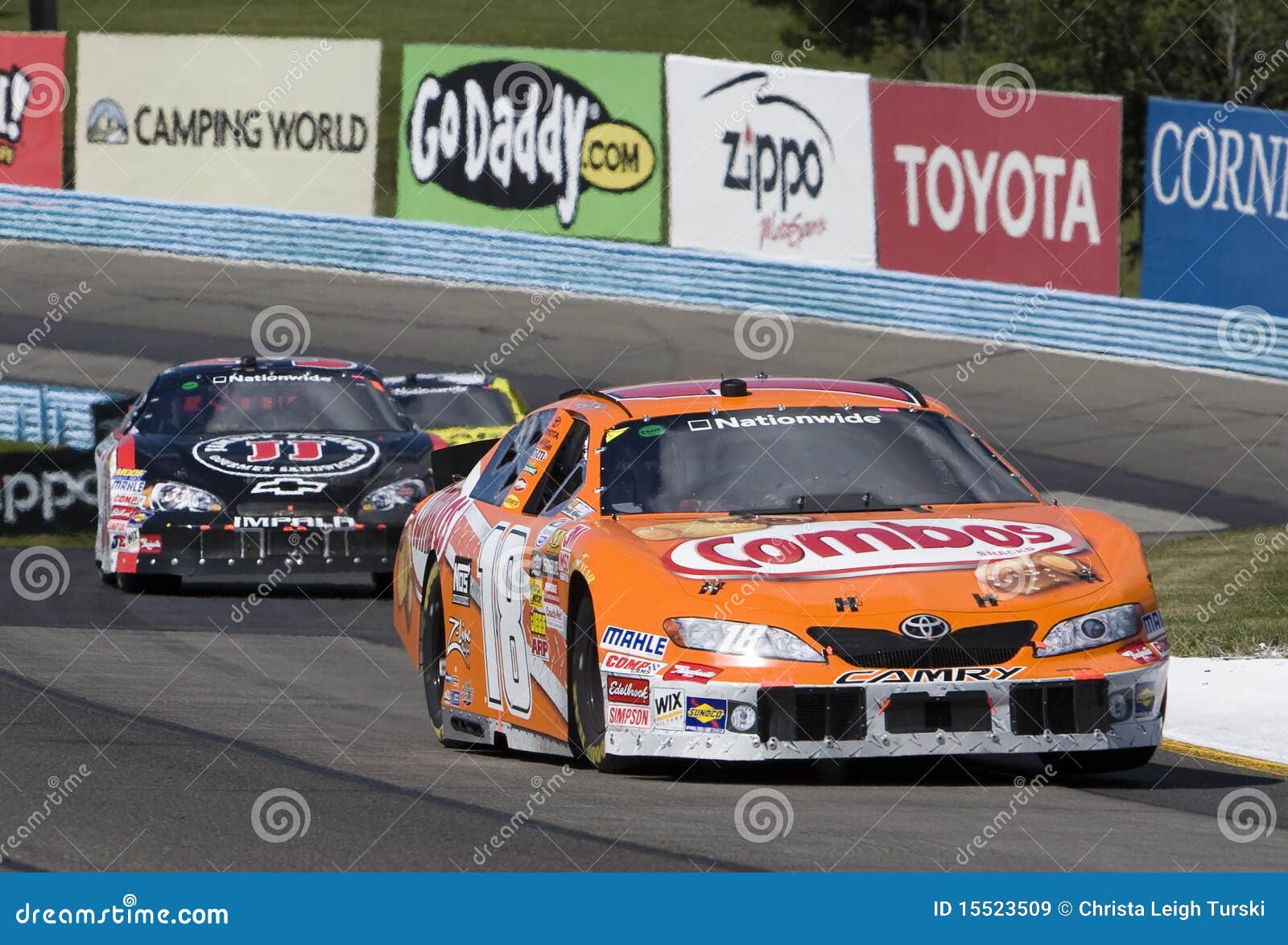 Kyle Bucsh Drives through the Esses Editorial Stock Image - Image of ...