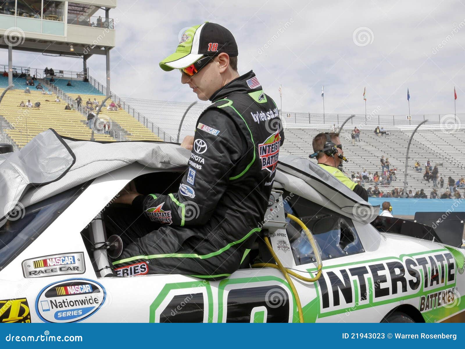 Kyle Busch editorial stock photo. Image of gibbs, nationwide - 21943023