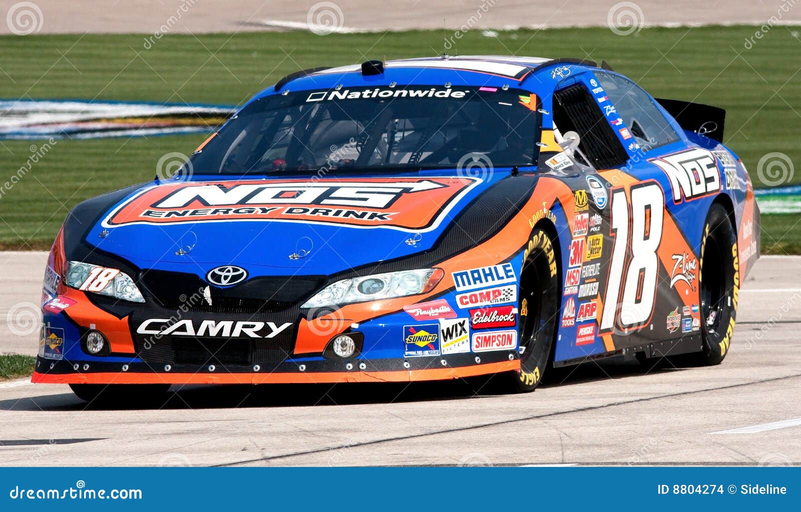 Kyle Busch editorial stock image. Image of close, business - 8804274