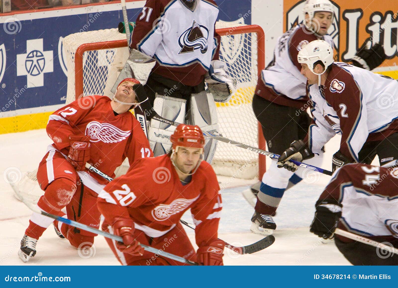 Kyle Calder Has Uma Vara Em Seu Olho Imagem de Stock Editorial - Imagem ...