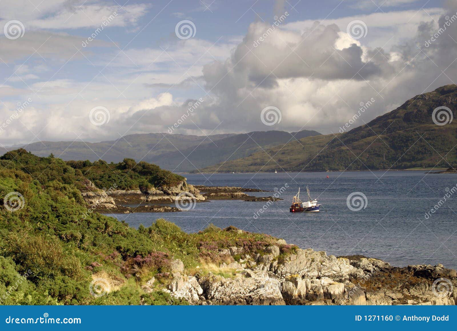 Kyle of Lochalsh stock photo. Image of coast, west, western - 1271160