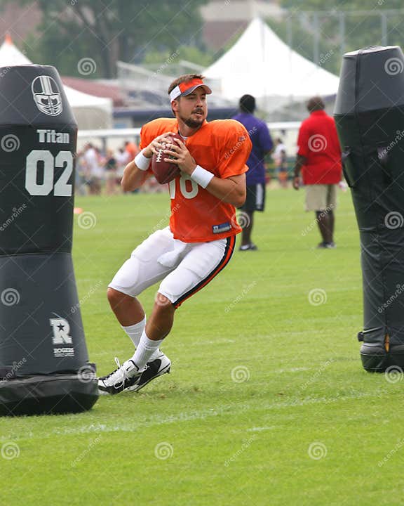 Kyle orton 2 editorial image. Image of team, chicago, training - 5889240