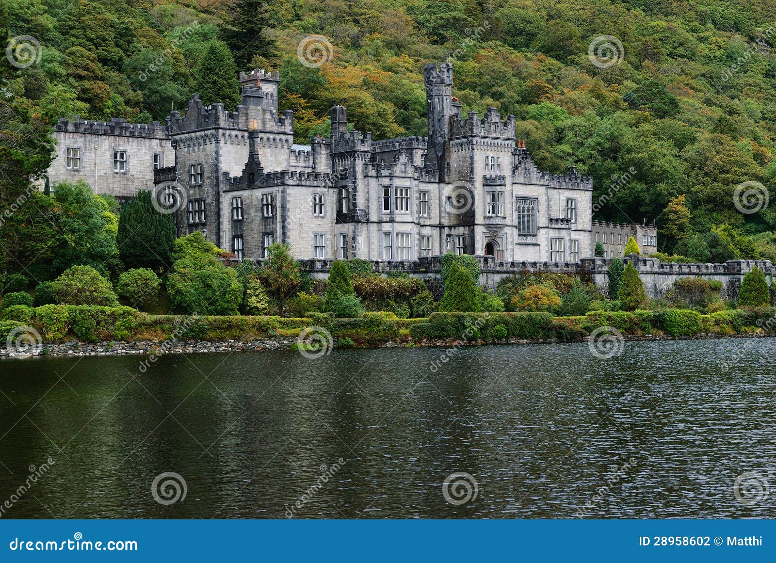 Kylemore Abbey, County Galway, Ireland Editorial Photography - Image of ...