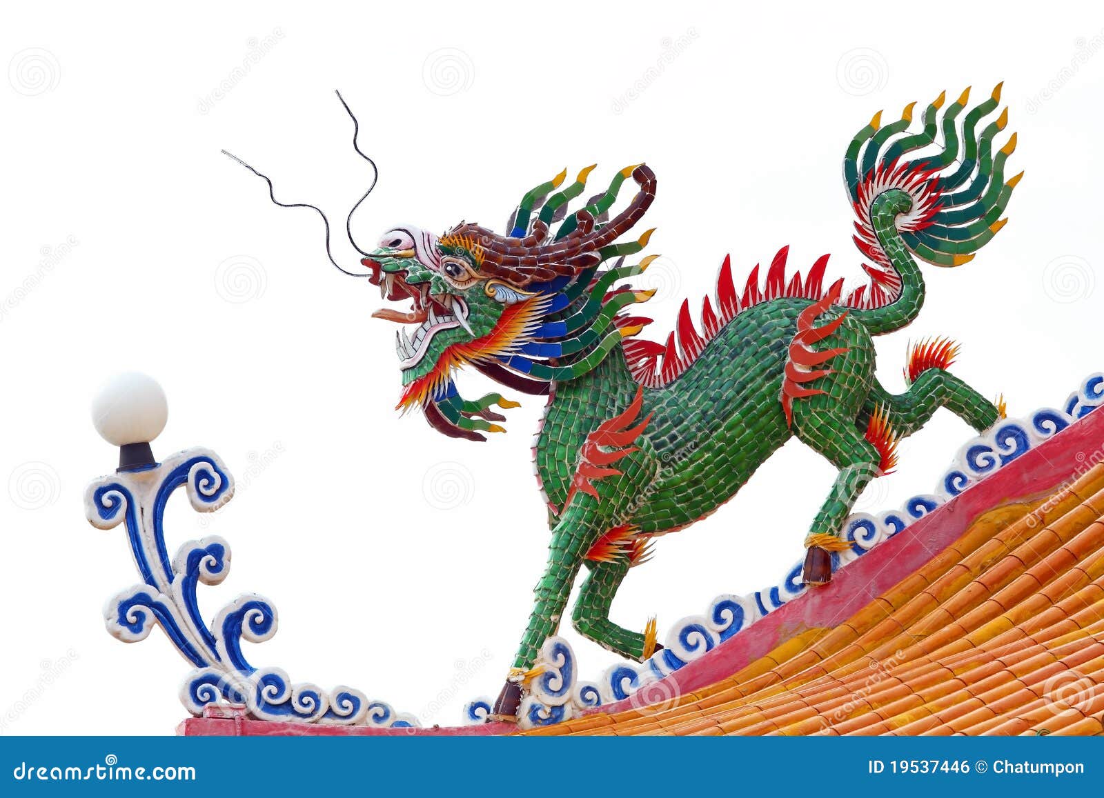 Kylin stock photo. Image of shape, kirin, lantern, design - 19537446